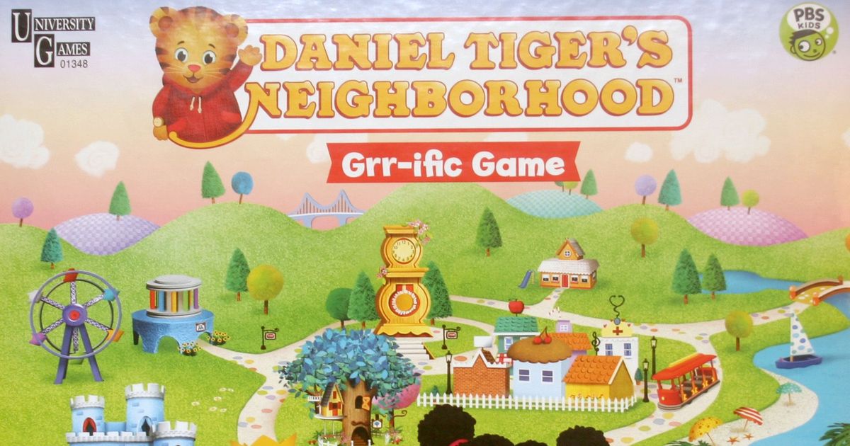 Daniel Tiger's Neighborhood Grr-ific Game | Board Game | BoardGameGeek