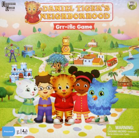 Daniel Tiger's Neighborhood Grr-ific Game | Board Game | BoardGameGeek