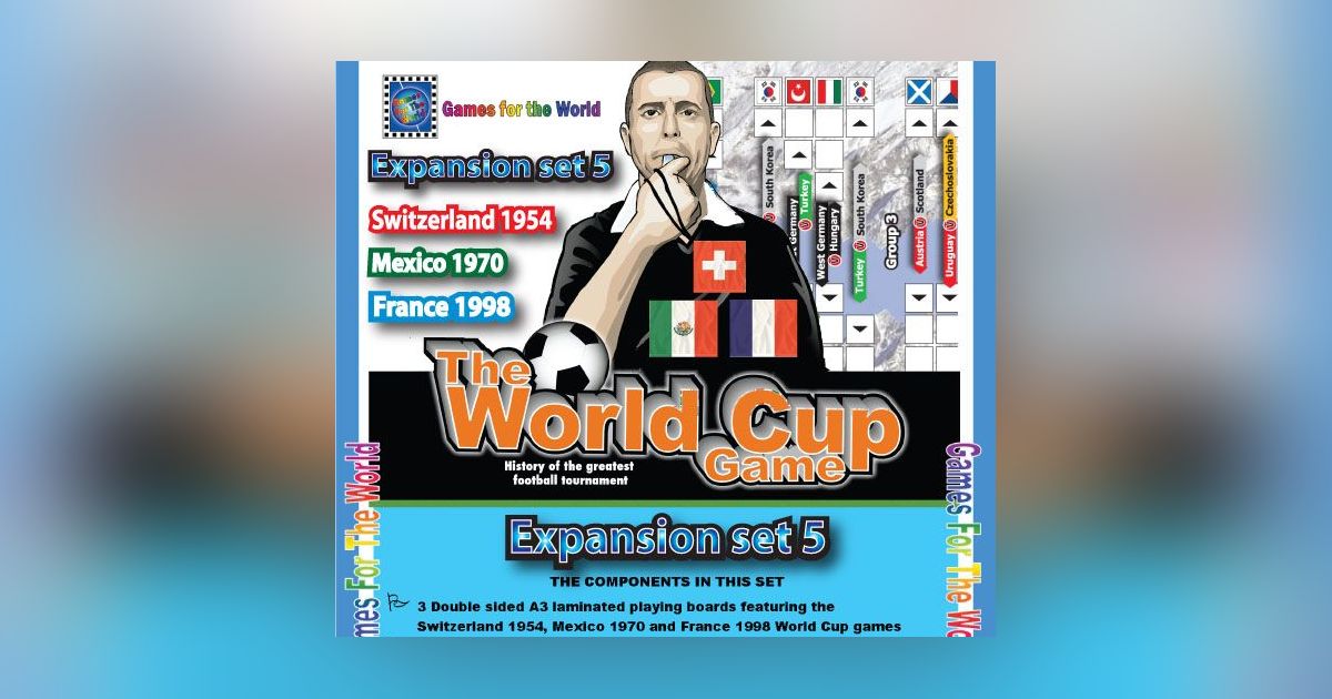The World Cup Game: Expansion Set 5 | Board Game | BoardGameGeek