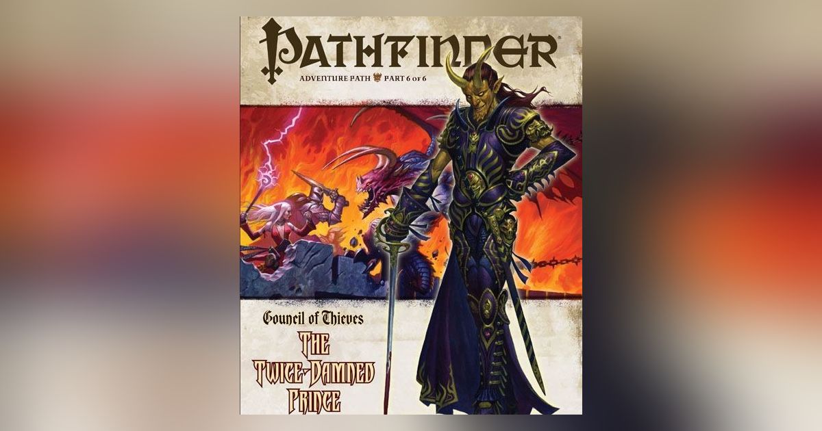 Pathfinder #030: The Twice-Damned Prince | RPG Item | RPGGeek