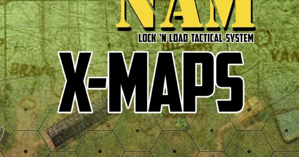 Lock 'n Load Tactical: Heroes of the Nam – X-Maps | Board Game ...