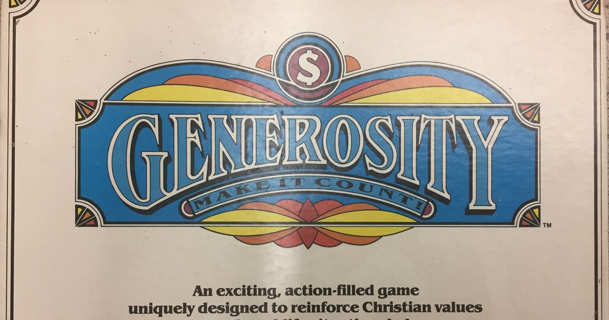 Generosity | Board Game | BoardGameGeek