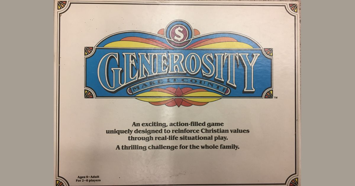 Game Rules | Generosity