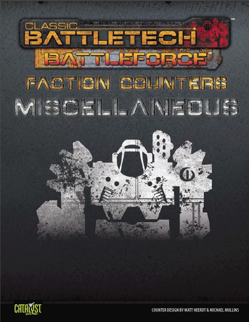 Battletech: BattleForce Faction Counters – Miscellaneous | Board Game ...