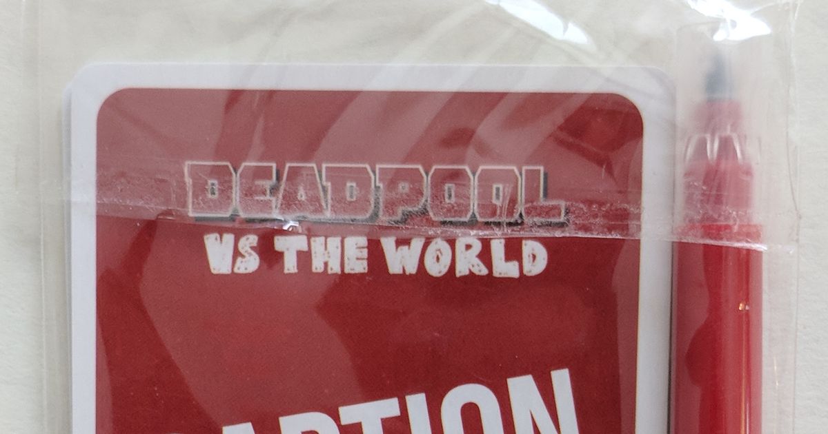 Deadpool vs The World: Mini | Board Game | BoardGameGeek