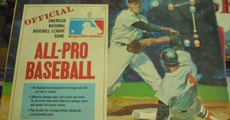 All-Pro Baseball | Board Game | BoardGameGeek