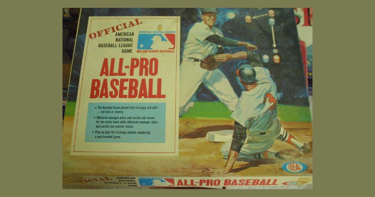 Anyone have a better picture of the board? | All-Pro Baseball