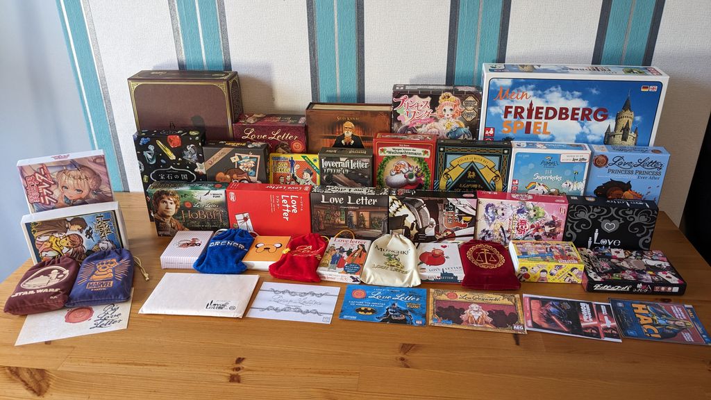 Getting towards a complete Love Letter collection | Love Letter