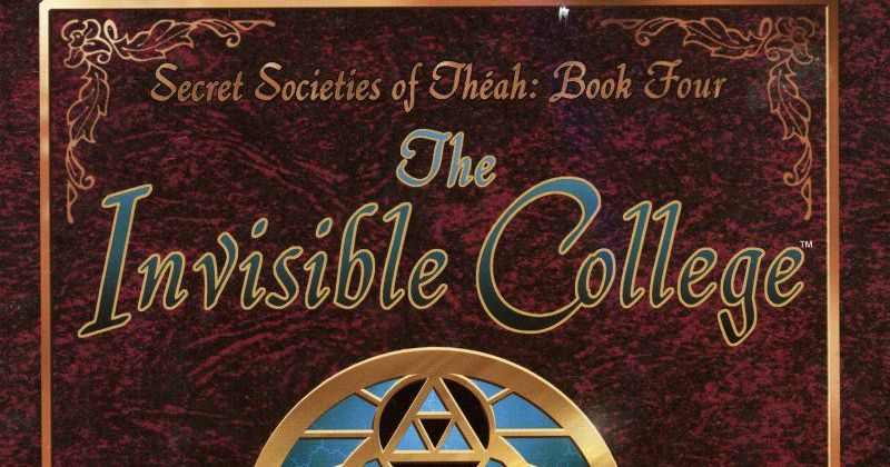 The Invisible College | RPG Item | BoardGameGeek