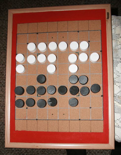 Setup and capturing questions | Harlequin Checkers