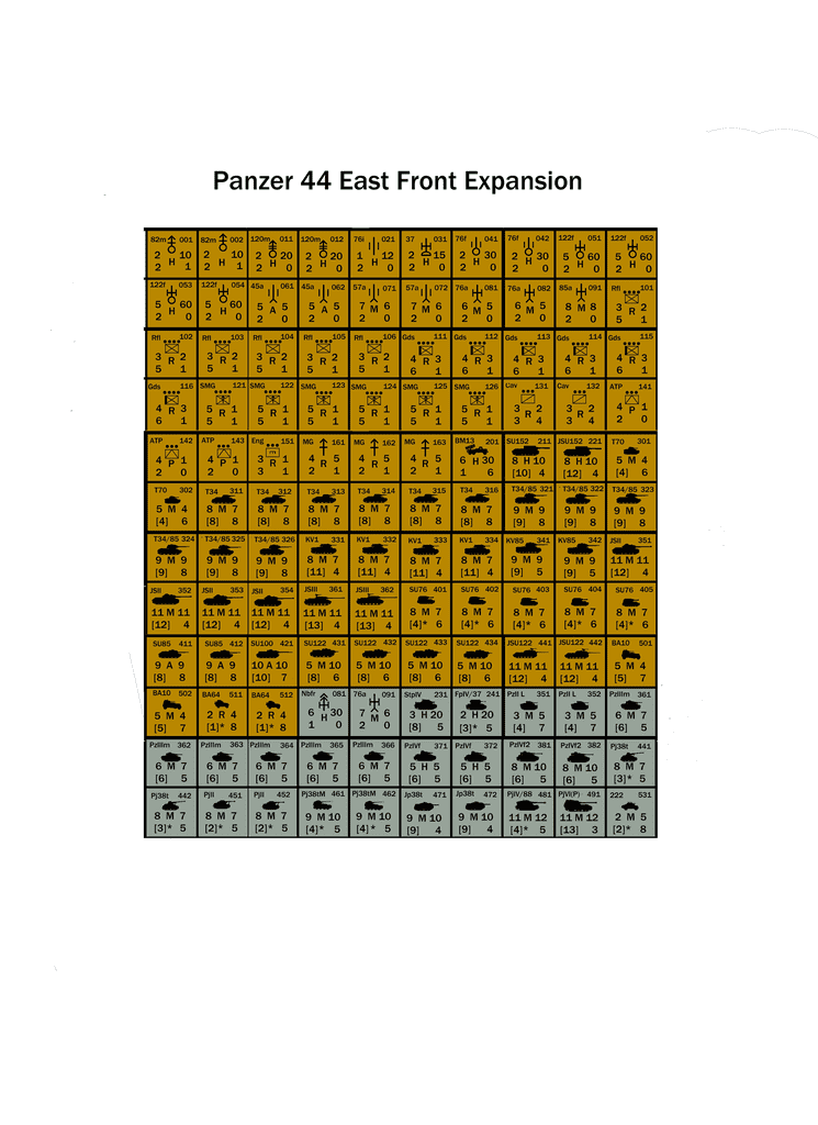 panzer 44 east front expansion | Panzer '44: Tactical Armored Combat ...