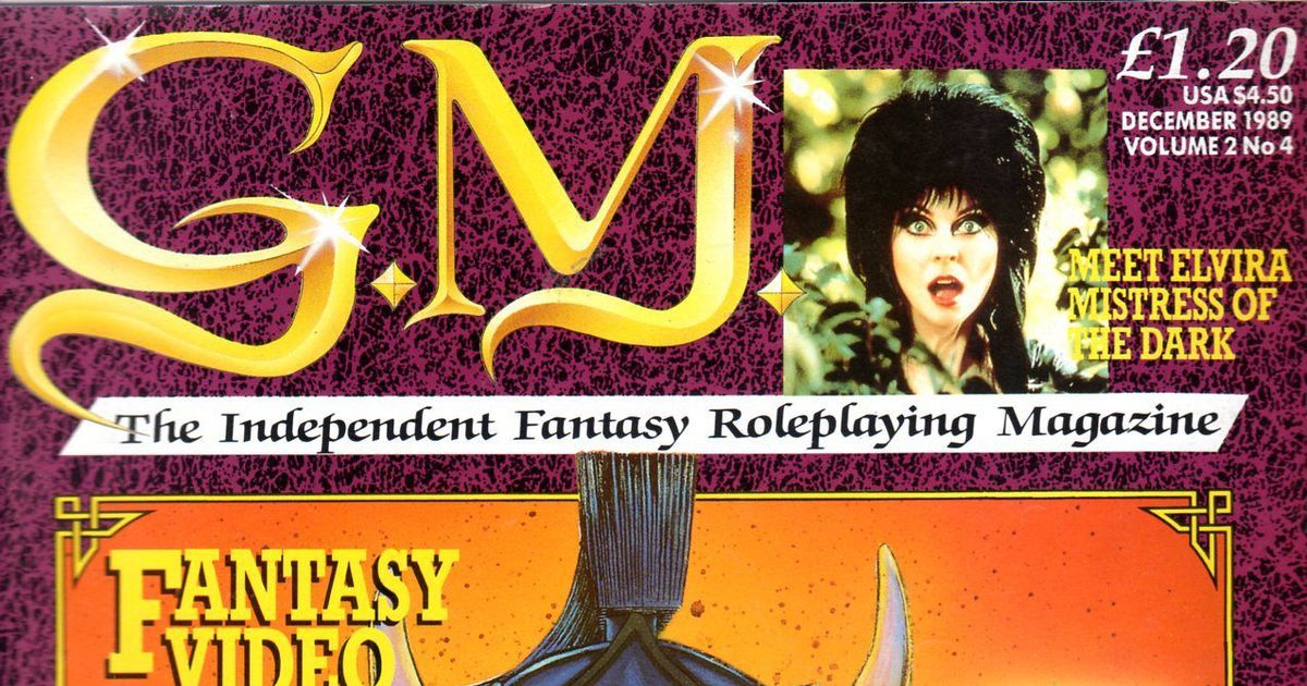 G.M. Magazine (Issue 16 - Dec 1989) | Issue | RPGGeek