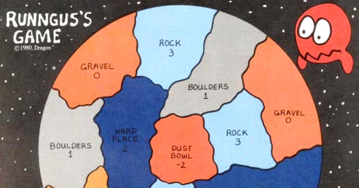 Runngus' Game | Board Game | BoardGameGeek