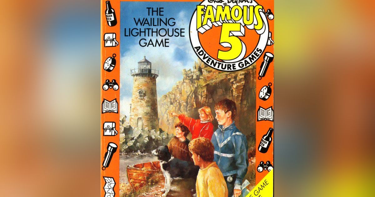 Famous 5 Adventure Game Book 5: The Wailing Lighthouse Game | RPG Item ...