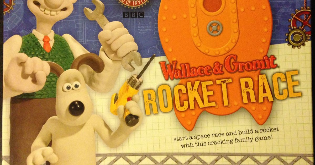 Wallace & Gromit Rocket Race | Board Game | BoardGameGeek