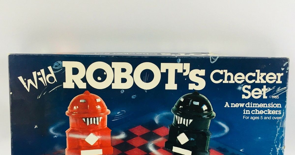 Wild Robot's Checker Set | Board Game | BoardGameGeek
