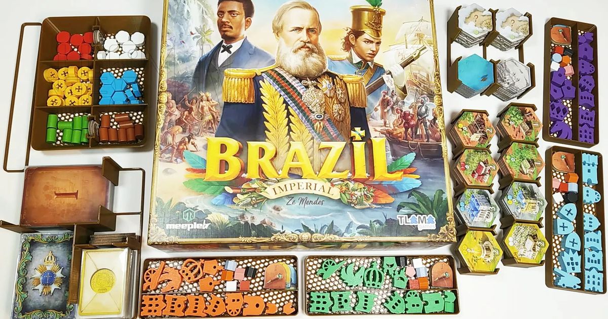 Brazil: Imperial – Inserty Herman Insert | Board Game Accessory ...