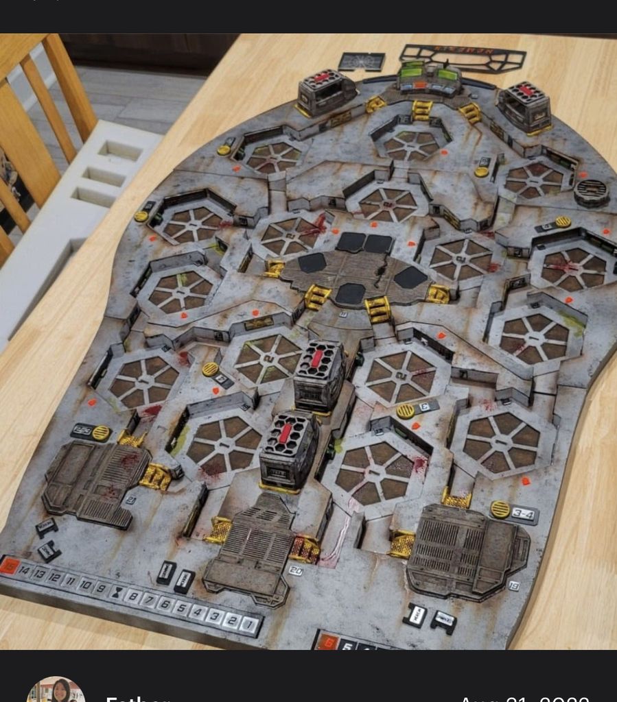 3D printed, painted, assembled SHIP on Etsy | Nemesis