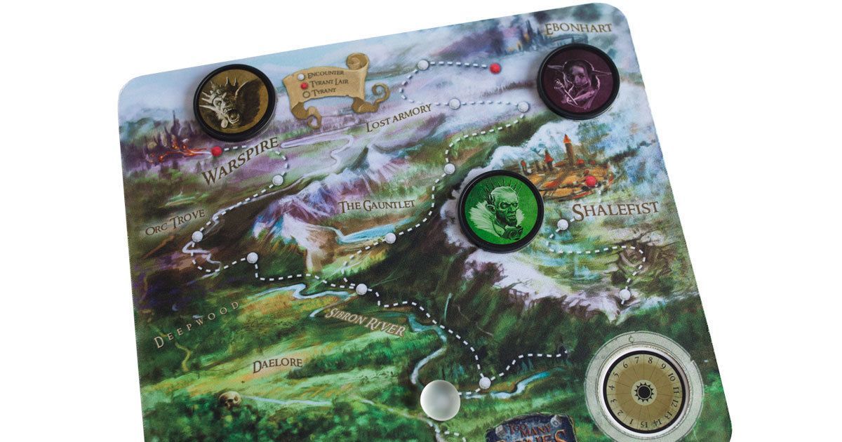 Too Many Bones: Adventure Map | Board Game Accessory | BoardGameGeek