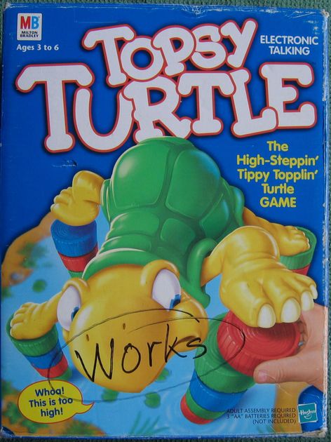 Topsy Turtle | Board Game | BoardGameGeek