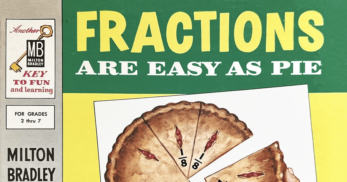 Fractions are Easy as Pie | Board Game | BoardGameGeek