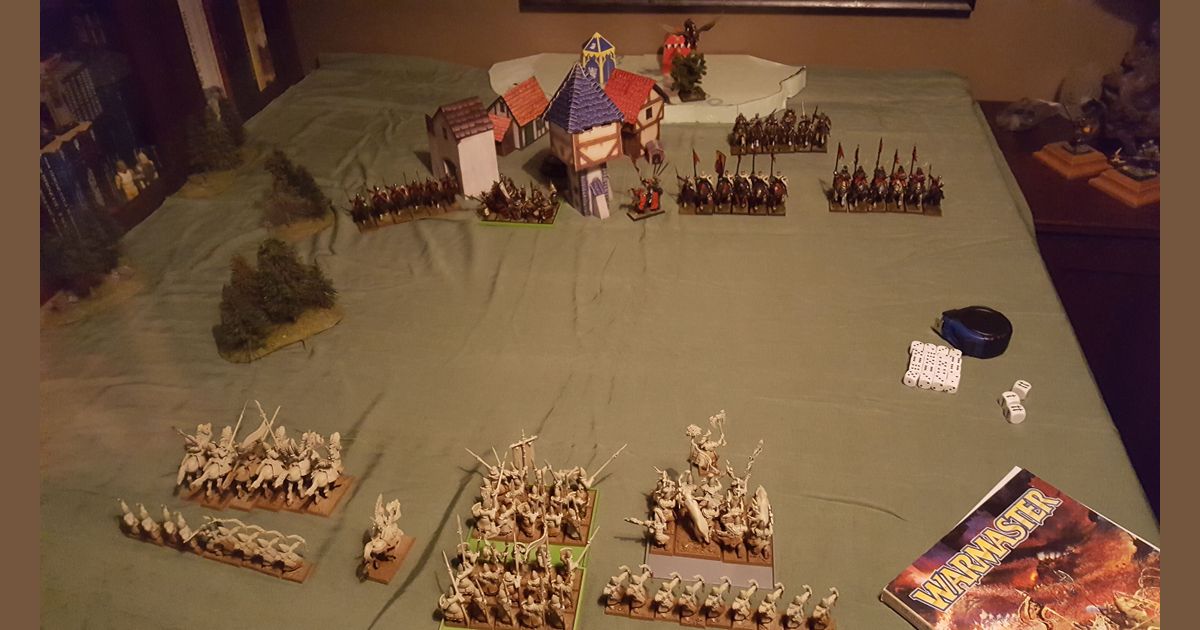 Warmaster 28mm: Bretonniaaaaaah! | Miniature Games Construction Yard