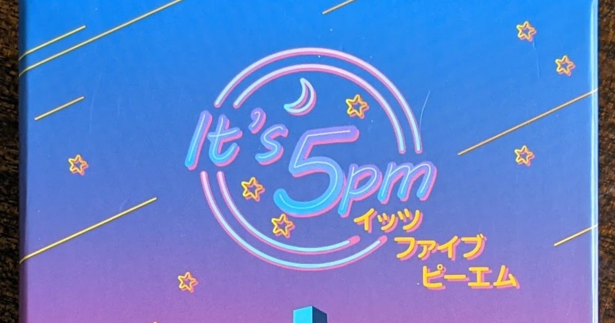 It's 5pm | Board Game | BoardGameGeek