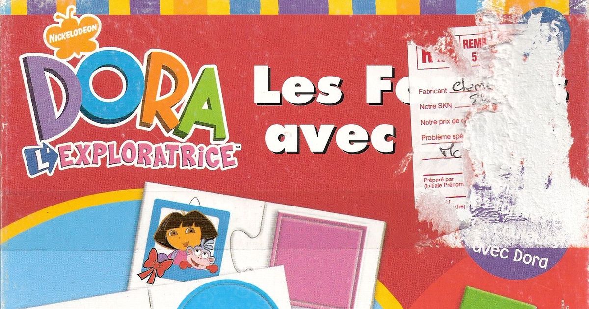 Dora L'Exploratrice: Les Formes Avec Dora | Board Game | RPGGeek