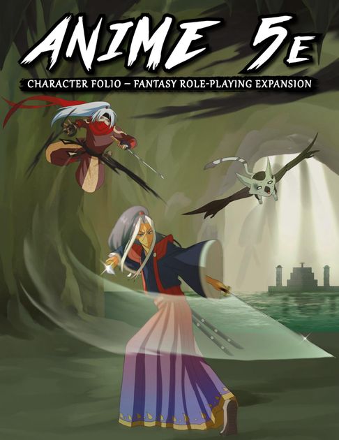 Anime 5E Character Folio | RPG Item | RPGGeek
