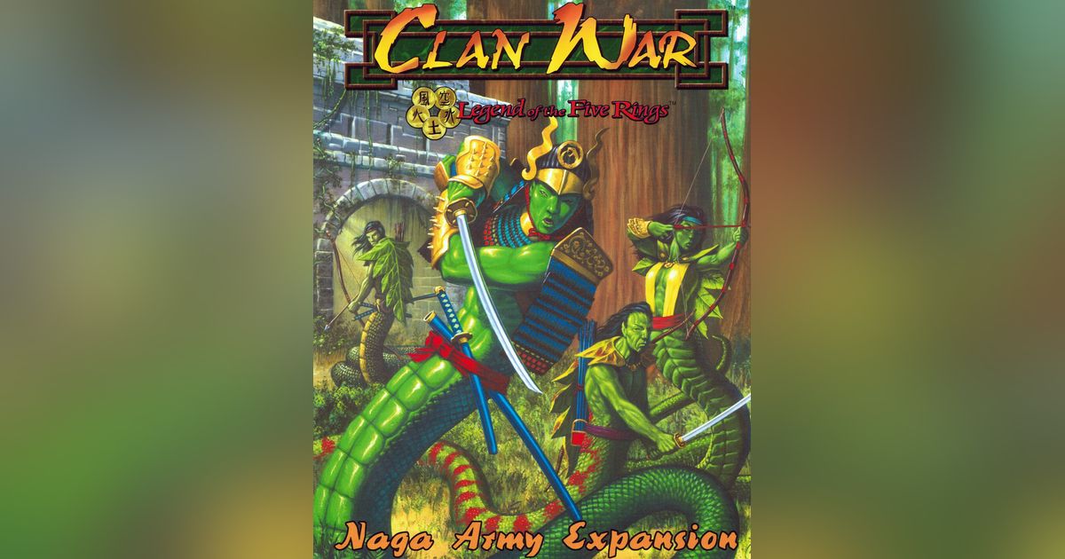 Clan War: Naga Army Expansion | Board Game | BoardGameGeek