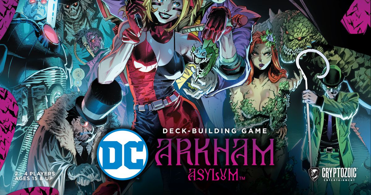DC Deck-Building Game: Arkham Asylum | Board Game | BoardGameGeek