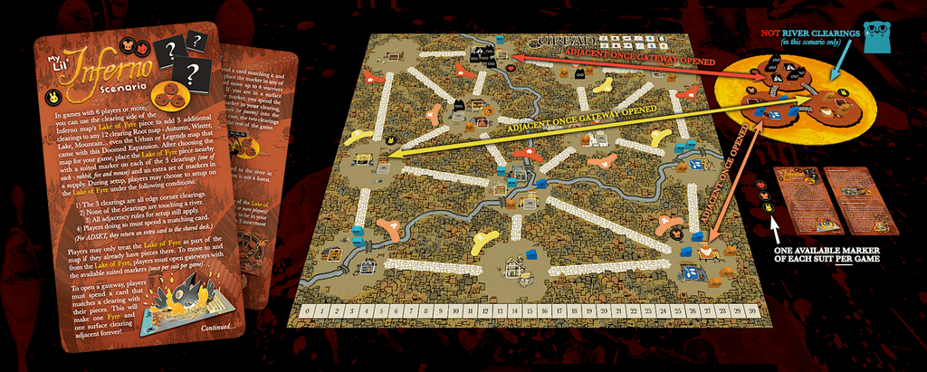 INFERNO (ROOT Fan Map for 1-7 Players) | Root