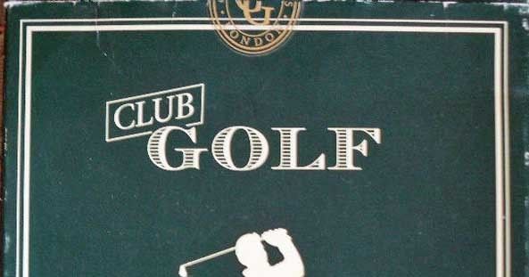 Club Golf | Board Game | BoardGameGeek