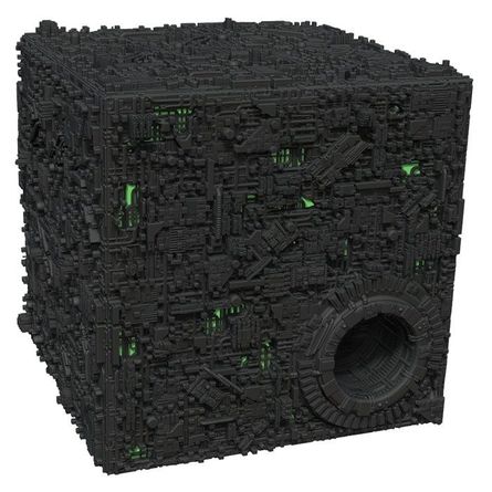 borg cube size