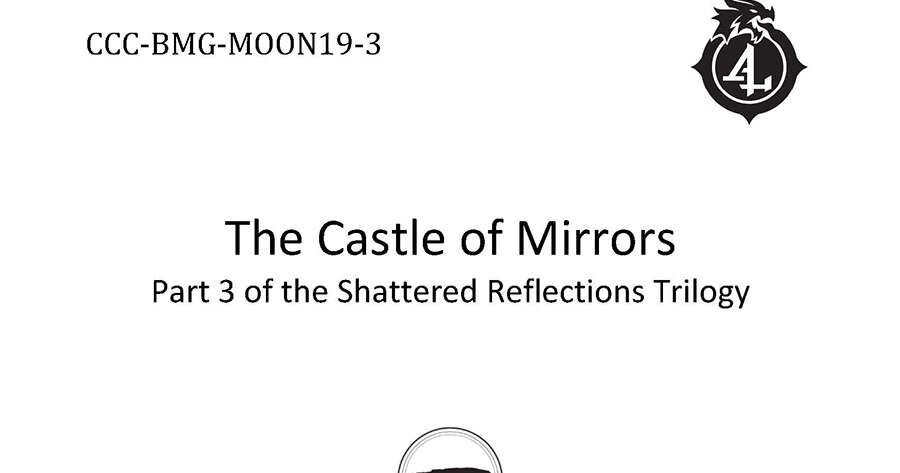 CCC-BMG-MOON19-3: The Castle of Mirrors | RPG Item | RPGGeek