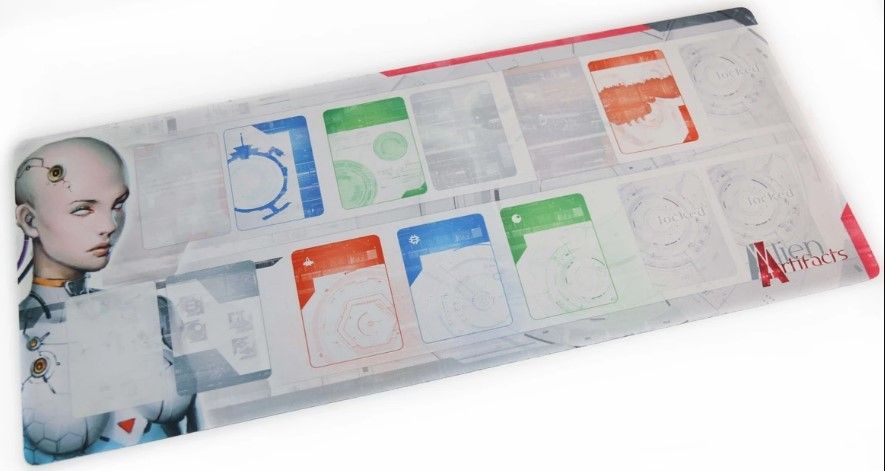 Alien Artifacts: Playmat | Board Game Accessory | BoardGameGeek