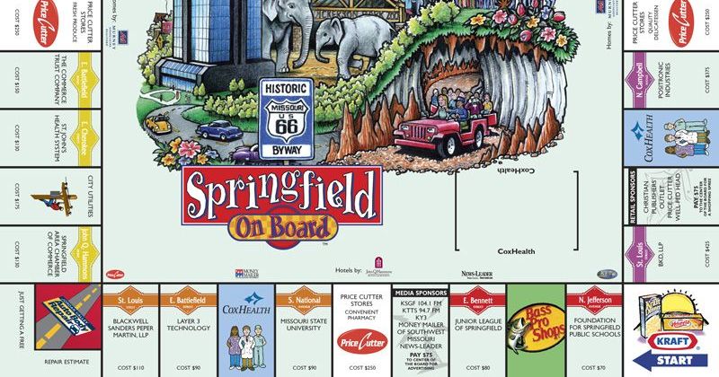 Springfield On Board | Board Game | BoardGameGeek