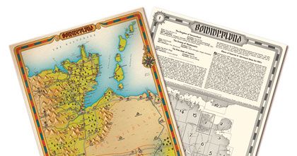 Maps of Magnamund Collection: Set 1 | RPG Item | RPGGeek