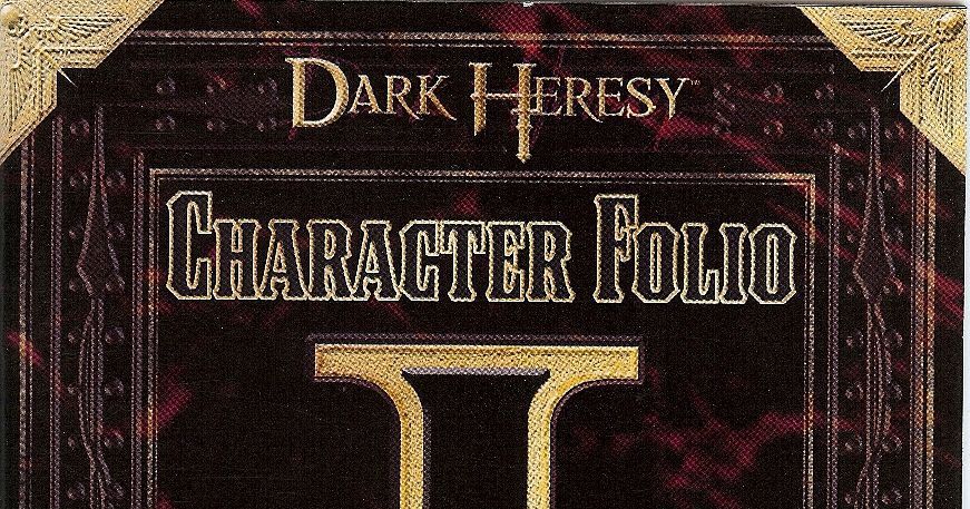 Character Folio | RPG Item | RPGGeek
