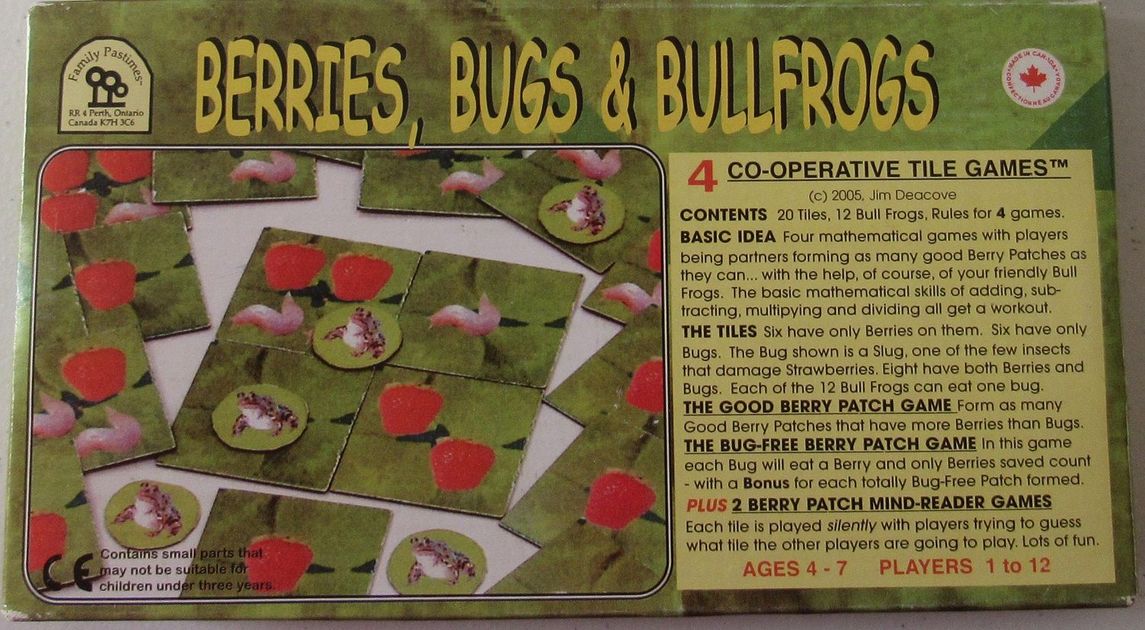 Berries, Bugs & Bullfrogs | Board Game | BoardGameGeek