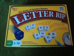 Letter Rip: The Game of Famous Names | Board Game | BoardGameGeek