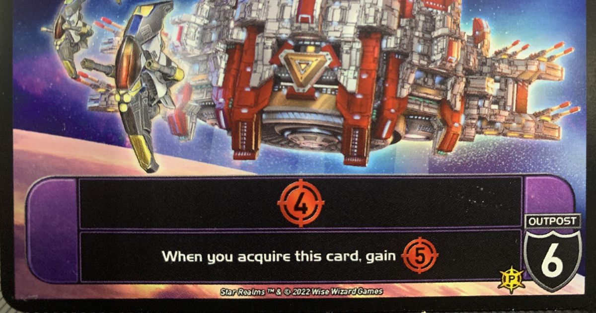 Star Realms: Castle Promo Card | Board Game | BoardGameGeek
