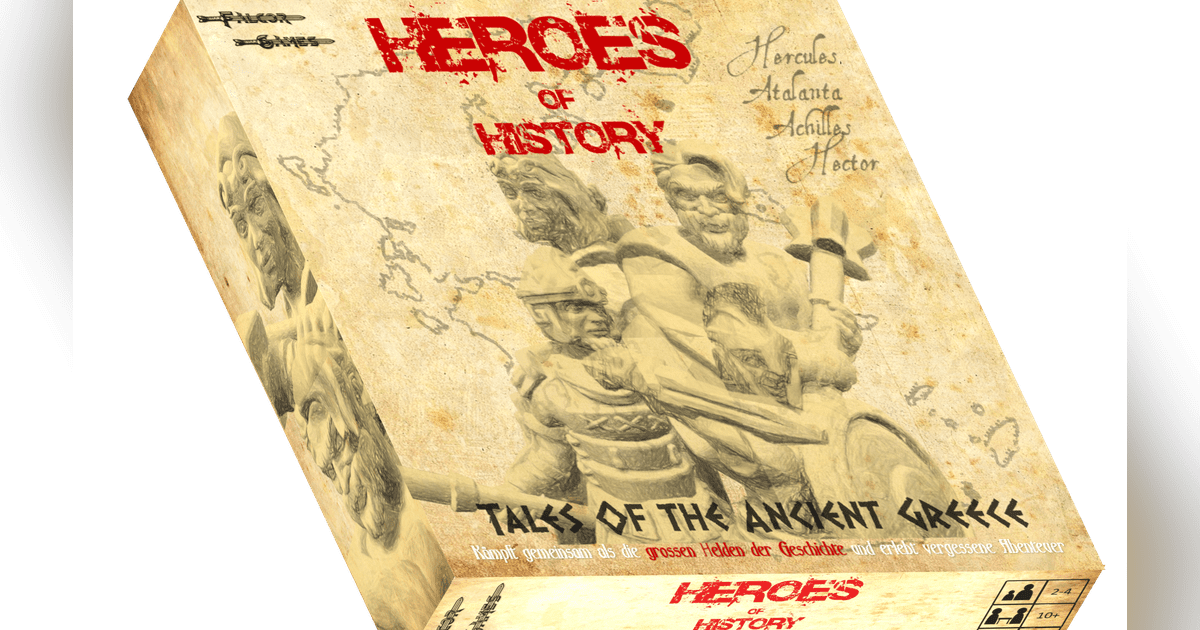 Heroes of History: Tales Of The Ancient Greece | Board Game | BoardGameGeek