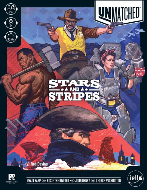 Washington Card Back Revealed! | Unmatched: Stars and Stripes