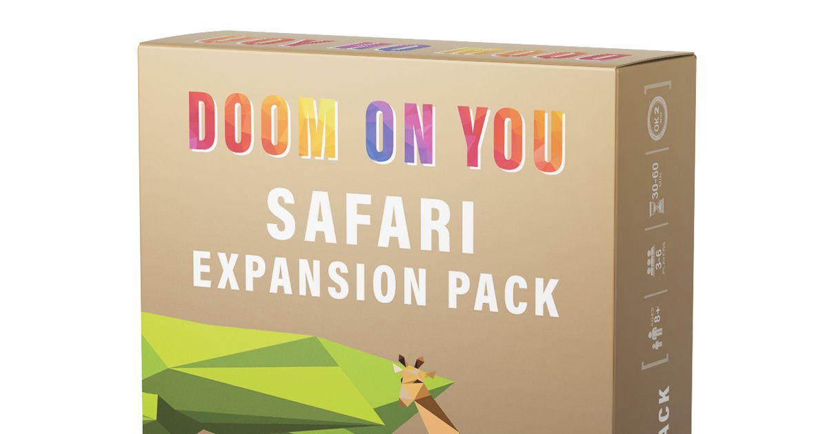 DOOM ON YOU: Safari Expansion Pack | Board Game | BoardGameGeek