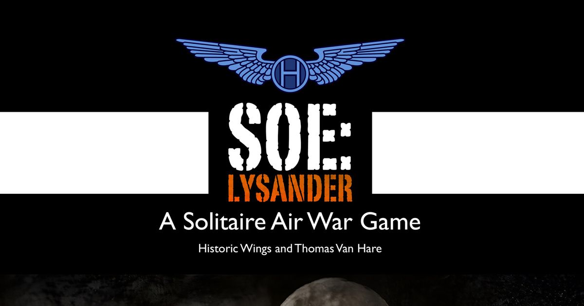 SOE: Lysander | Board Game | BoardGameGeek