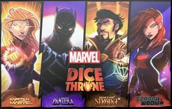 Marvel Dice Throne: Captain Marvel, Black Panther, Doctor Strange ...