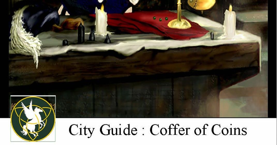 City Guide: Coffer of Coins | RPG Item | RPGGeek