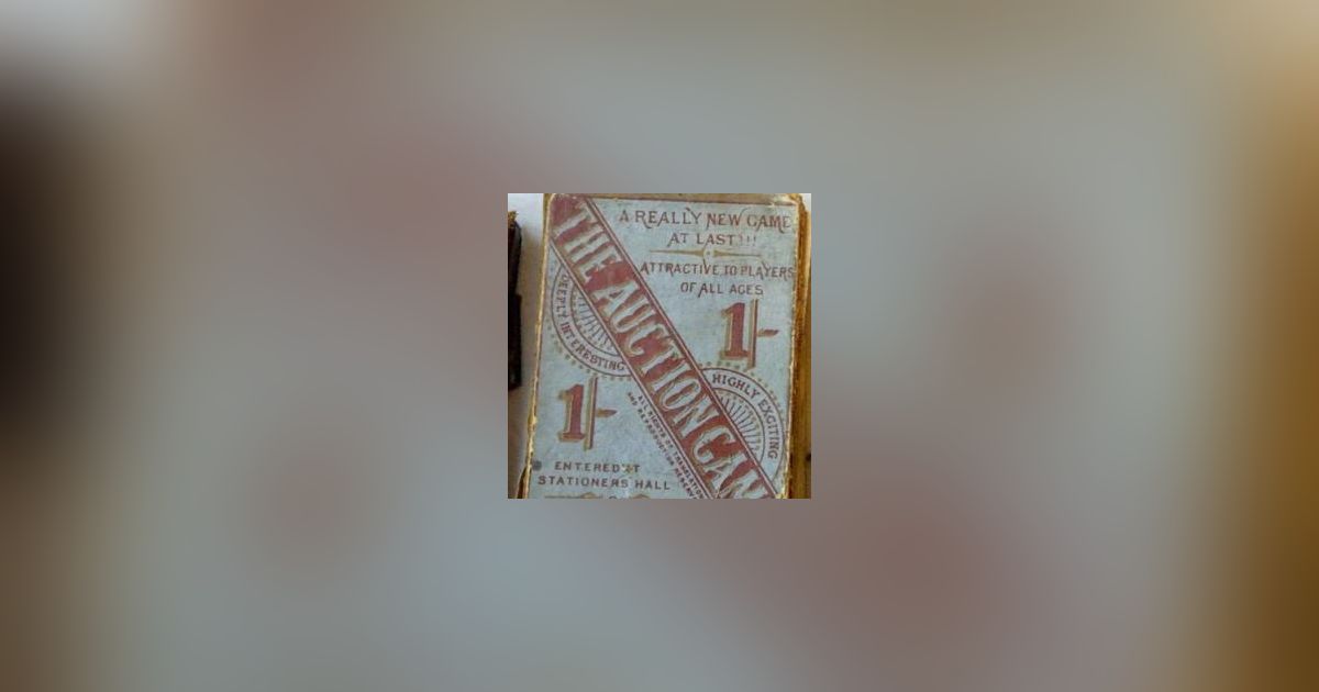 The Auction Game | Board Game | BoardGameGeek