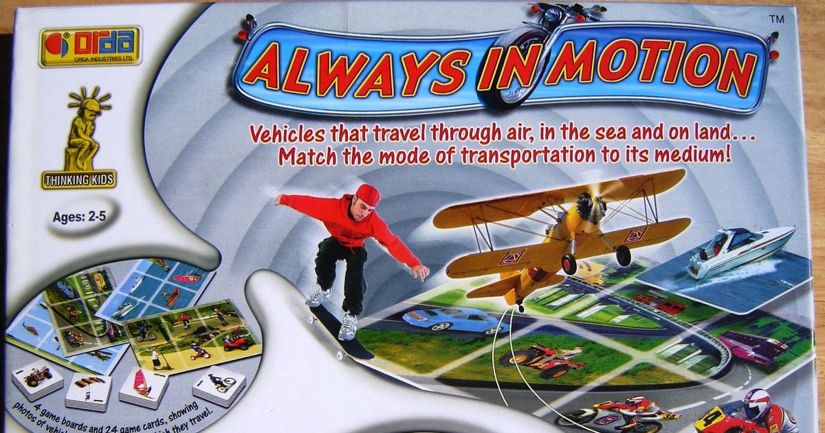 Always in Motion | Board Game | BoardGameGeek